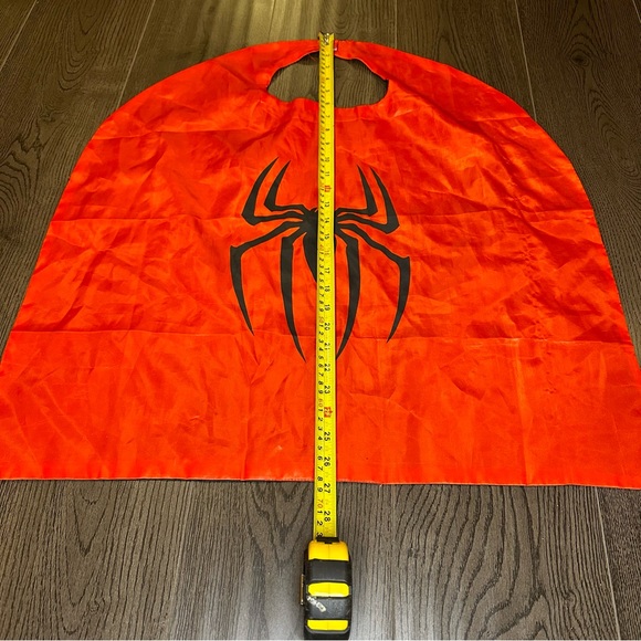 Spiderman | Costumes | Spiderman Cape Costume Kid Size Satiny Red Black ...